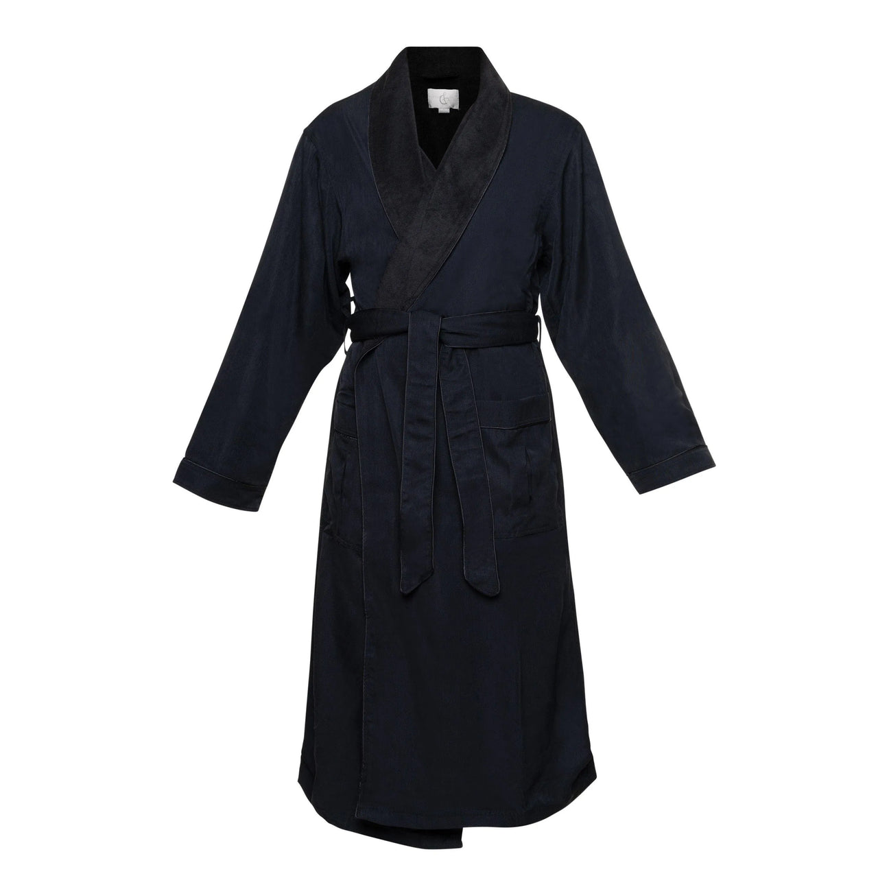Brushed Microfiber Robe with Terry Lining - Chadsworth & Haig